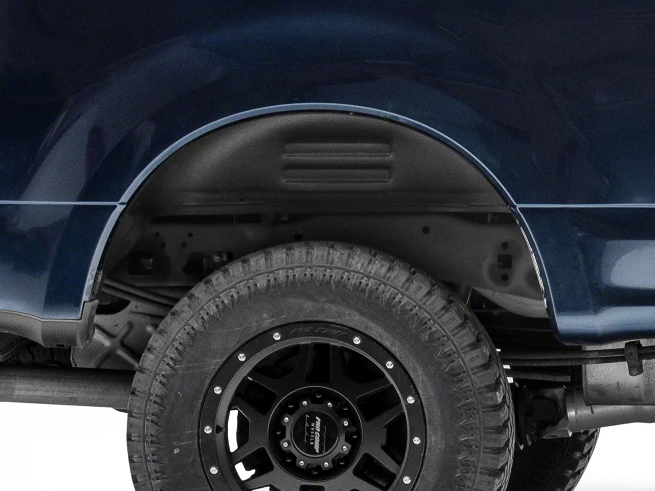 Husky Liners F-250 Super Duty Rear Wheel Well Guards; Black 79131 (17 ...