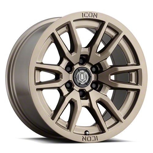 ICON Alloys F-150 Vector 6 Bronze 6-Lug Wheel; 17x8.5; 6mm Offset ...