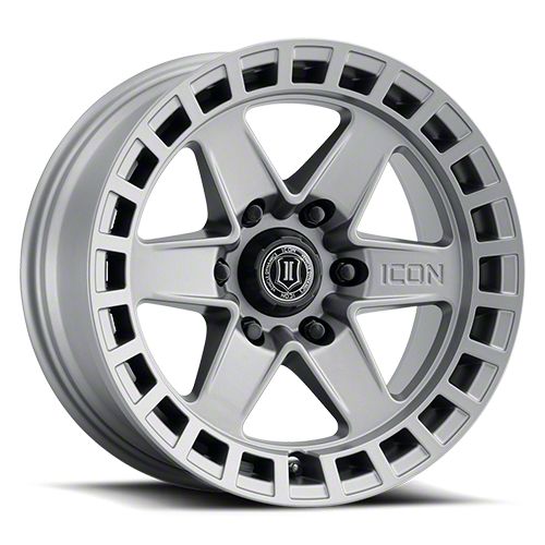 ICON Alloys Colorado Raider Titanium 6-Lug Wheel; 17x8.5; 0mm Offset ...