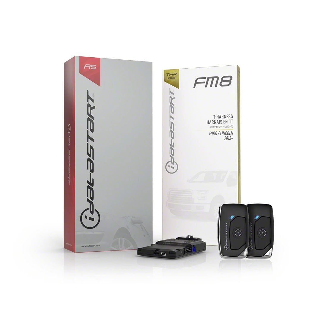 iDataStart Ranger 2-Way/1-Button Remote Start Kit with 2-Way Companion ...