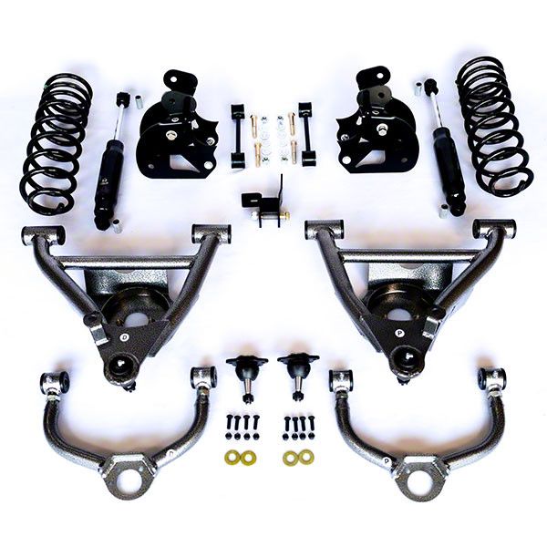 RAM 1500 Lowering Kit; 4-Inch Front / 6-Inch Rear (09-18 2WD RAM 1500 w ...