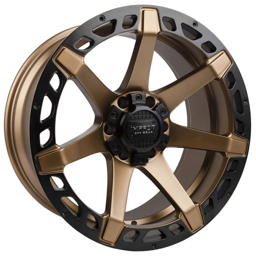 Impact Wheels Silverado 1500 904 Bronze 6-Lug Wheel; 20x10; -12mm ...