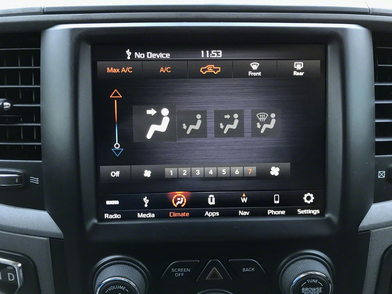 Infotainment RAM 1500 8.4-Inch 4C NAV UAQ Retrofit Kit with Apple ...