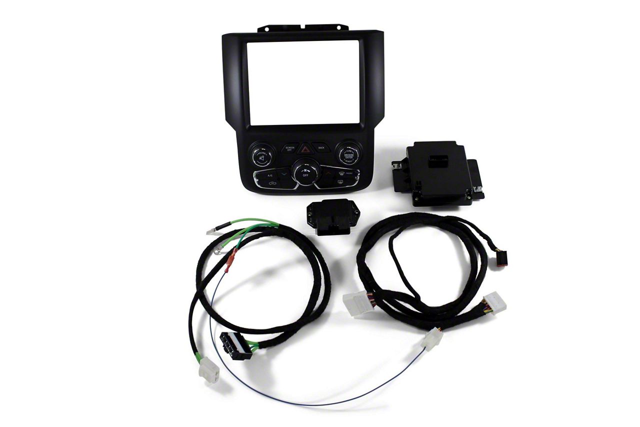 Infotainment RAM 1500 Factory 8.4 Radio Bezel Upgrade Kit for 4-Speed ...