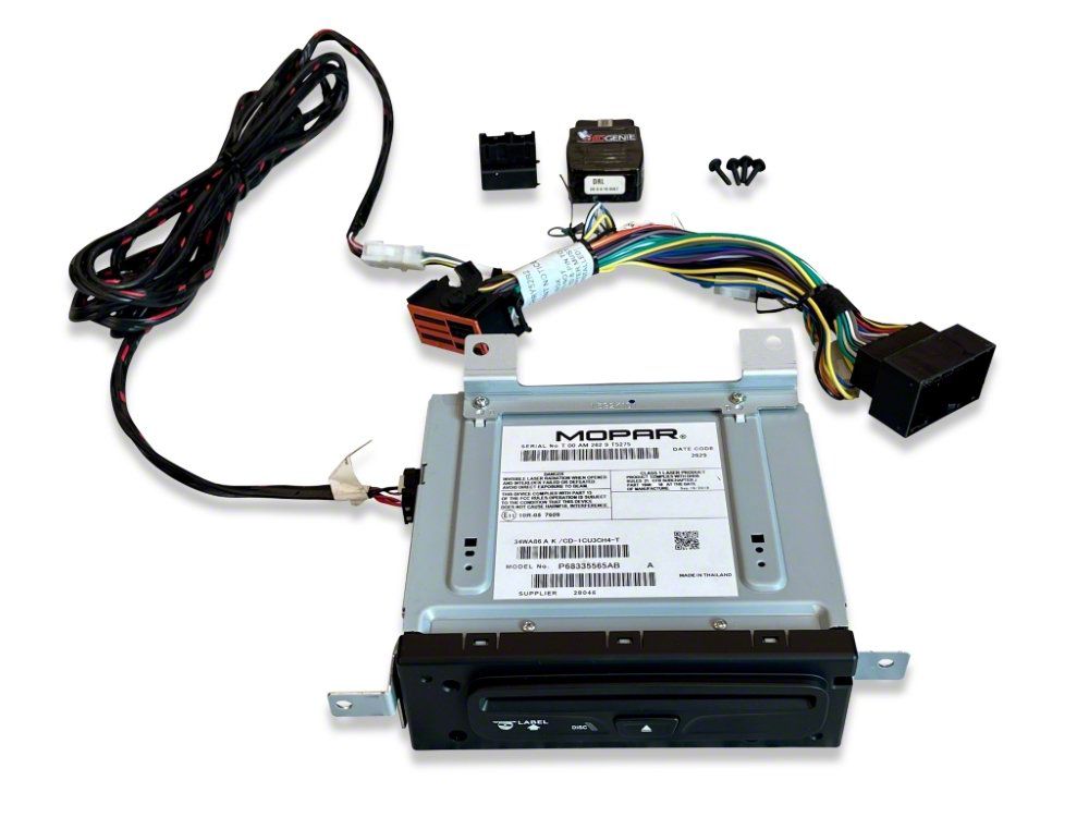 Infotainment RAM 1500 Factory OEM CD Player Upgrade C-BDLCDPLYR-18 (19 ...