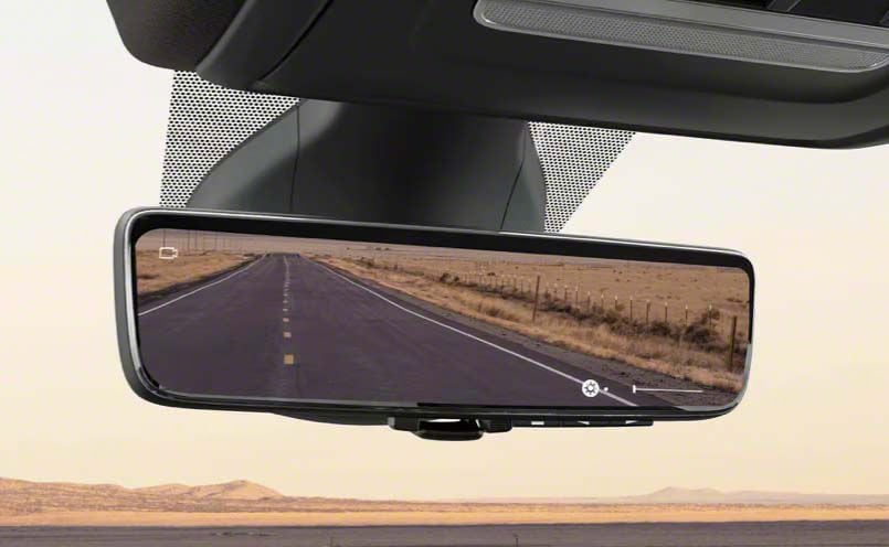 Infotainment RAM 1500 Factory OEM Digital Rear View Mirror Upgrade C ...