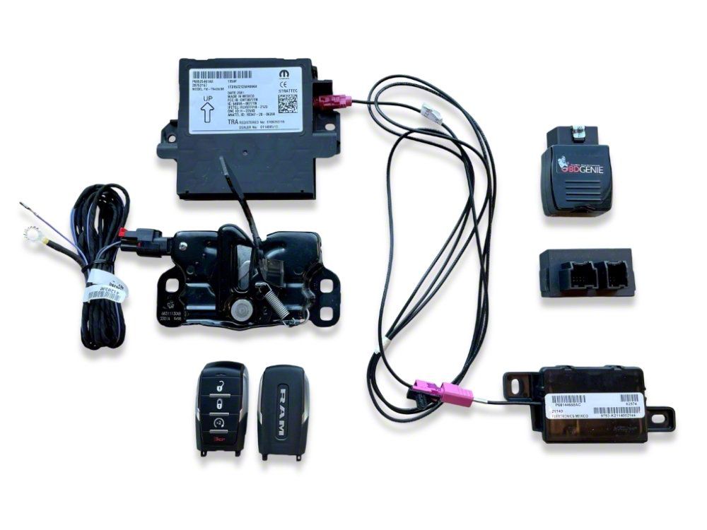 Infotainment RAM 1500 Factory OEM Mopar Remote Start Upgrade C-BDLXBM ...