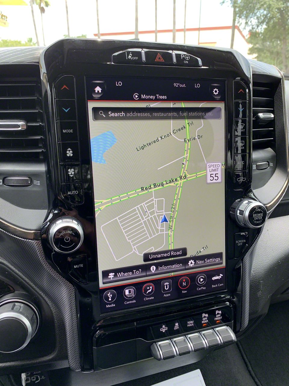 Infotainment RAM 1500 UAX Uconnect 4C NAV with 12-Inch Touchscreen with ...