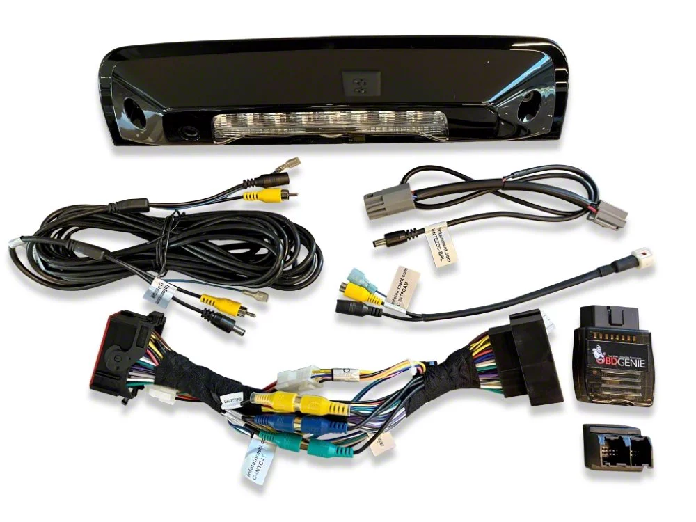 Infotainment RAM 2500 Third Brake LED Light Cargo Camera Kit C-BDLCGO ...
