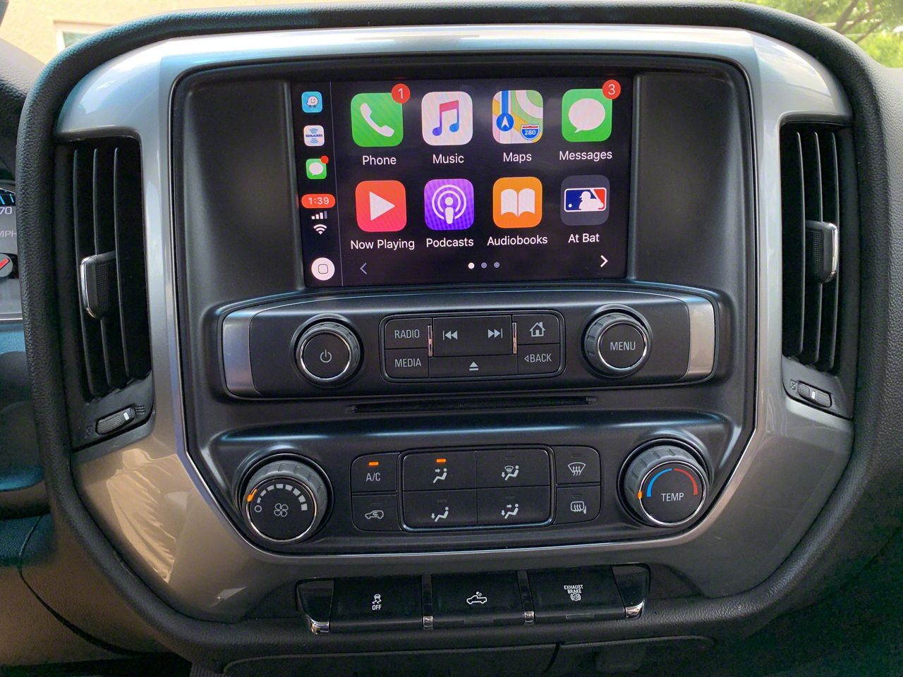Infotainment Silverado 1500 MyLink Apple CarPlay, Android Auto and GPS ...