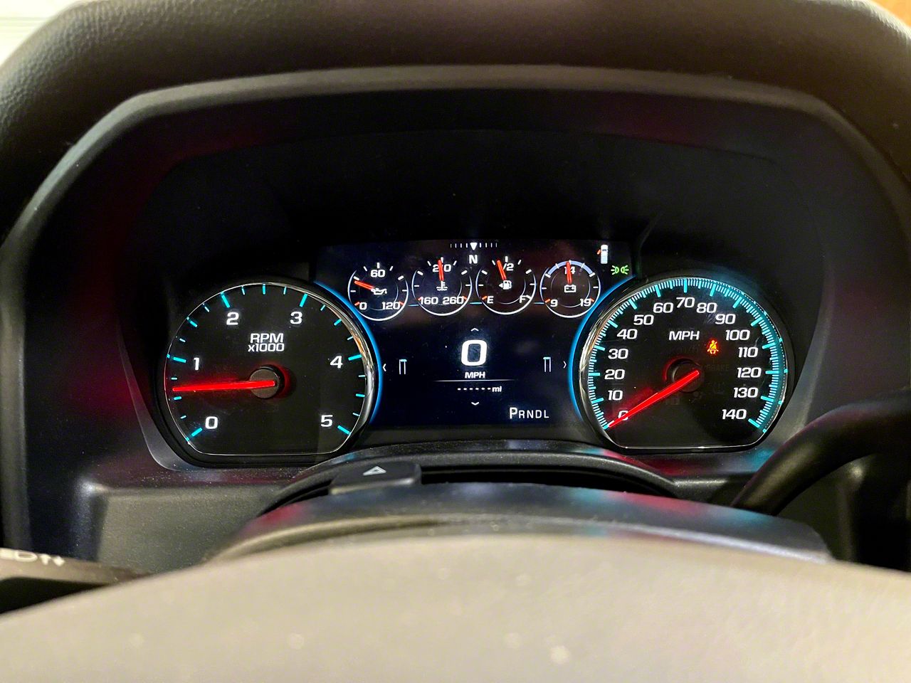 Infotainment Silverado 1500 Speedometer EVIC Instrument Panel UHS ...