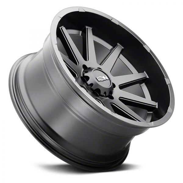 ION Wheels RAM 1500 TYPE 143 Matte Black 6-Lug Wheel; 20x9; 18mm Offset ...
