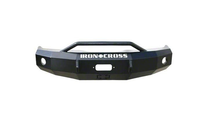 Iron Cross Automotive F-350 Super Duty Heavy Duty Push Bar Front Bumper ...