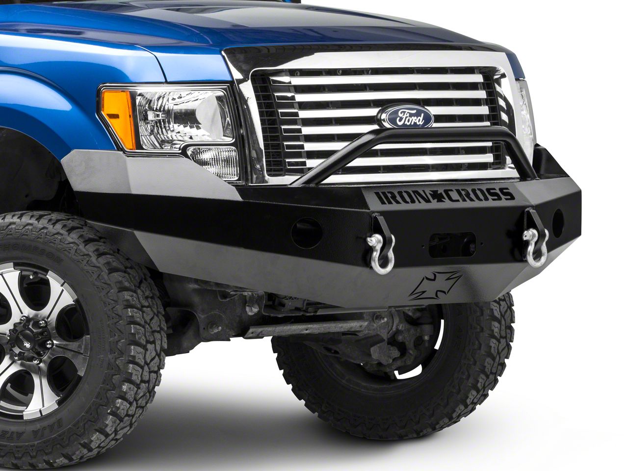 How to Install Iron Cross Front Bumper with bar on your F-150 ...