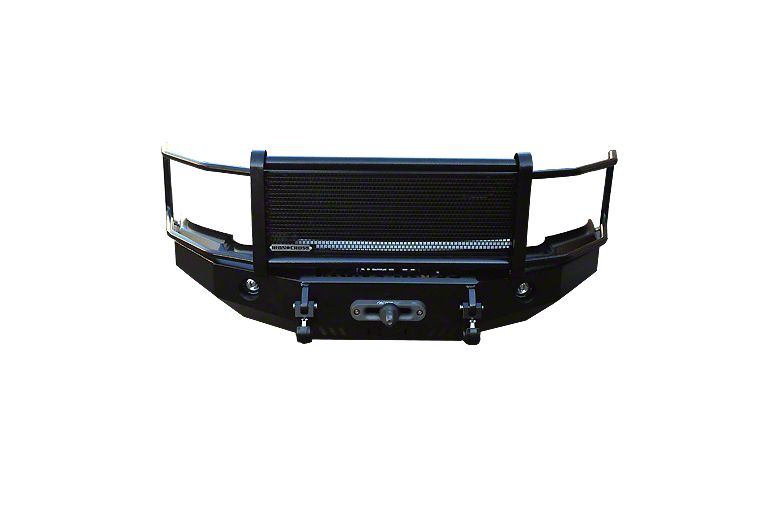 Iron Cross Automotive RAM 2500 Heavy Duty Push Bar Front Bumper; Matte ...