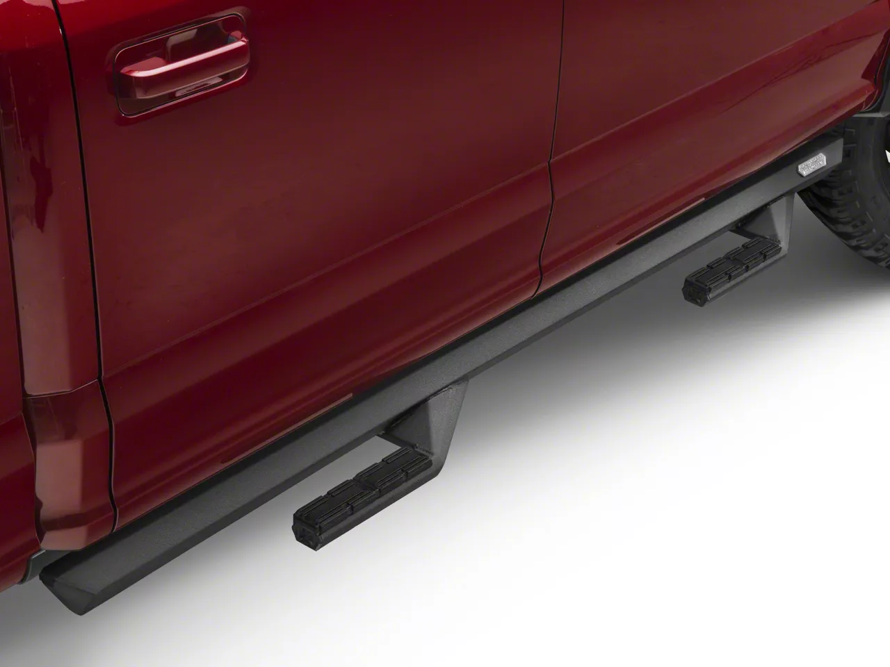 Iron Cross Automotive F-150 Side Arm Steps; Matte Black T531051 (15-23 ...