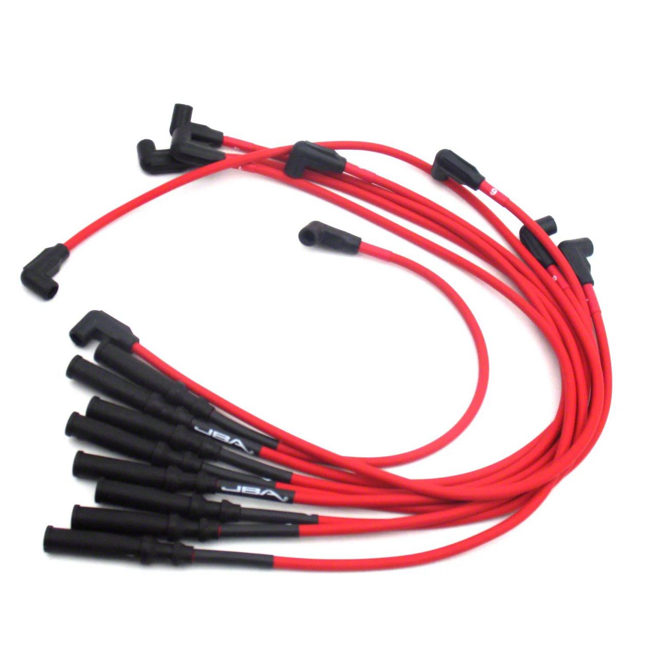 JBA Dakota 8mm Ignition Wires; Red W0945 (92-03 5.2L, 5.9L Dakota ...