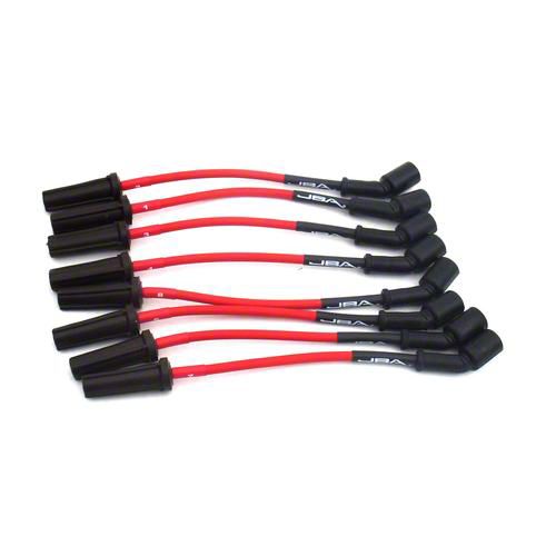 JBA Sierra 1500 Spark Plug Wires; Red W0855 (99-06 V8 Sierra 1500 ...