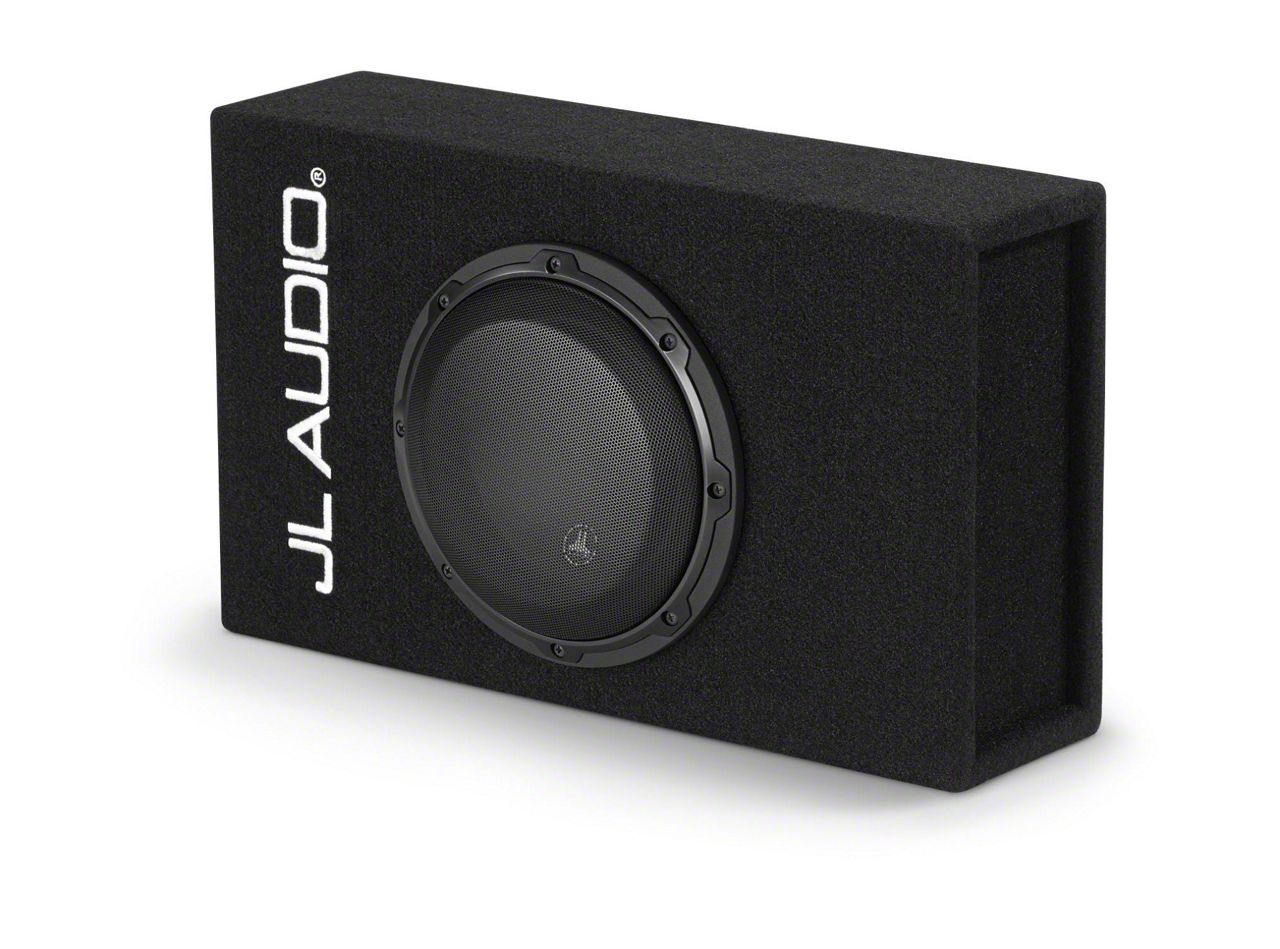 JL Audio F-250 Super Duty Single MicroSub+ with DCD Amplifier Enclosed ...