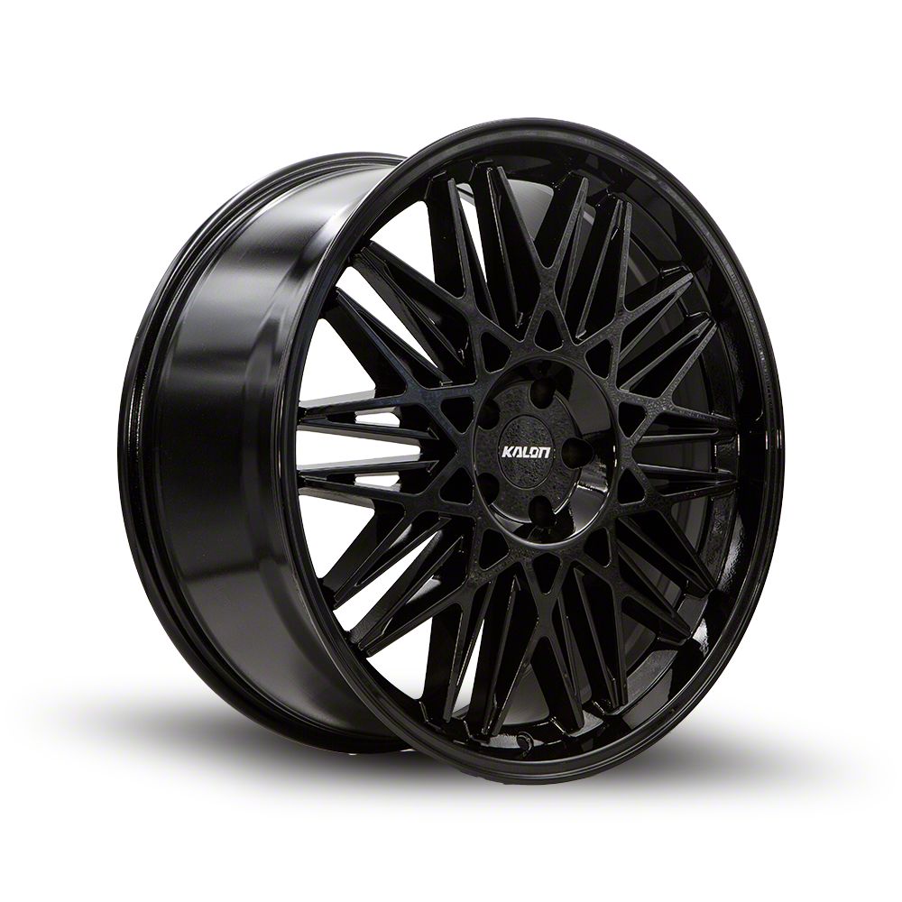 Kalon Sierra 1500 Kolossus Gloss Black 6-Lug Wheel; 22x9.5; 30mm Offset ...