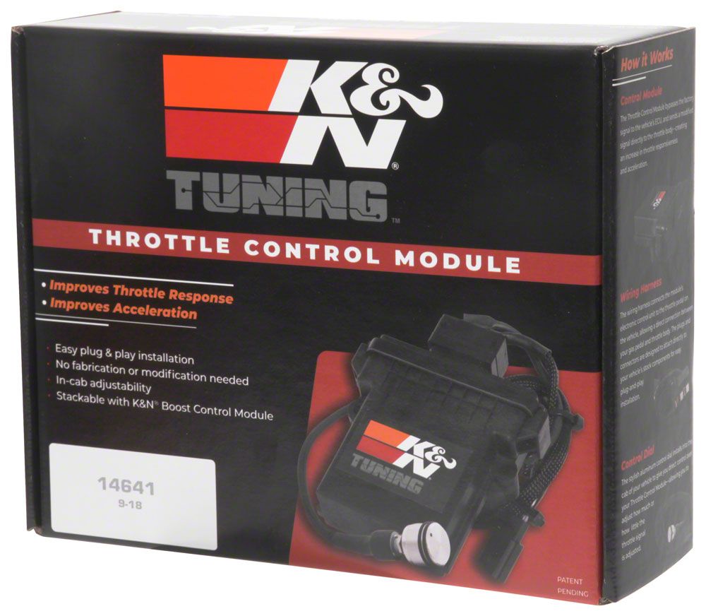 K&N F-150 Throttle Control Module 20-2599 (15-20 2.7L/3.5L EcoBoost, 3 ...