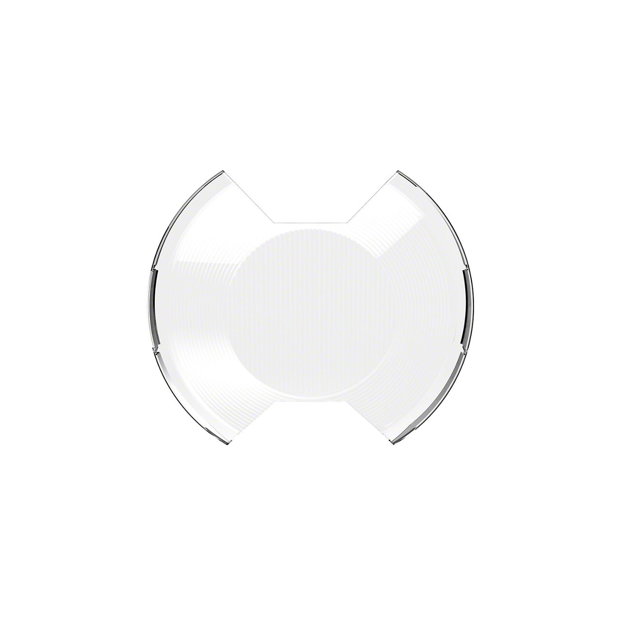 KC HiLiTES F-250 Super Duty 8-Inch SlimLite LED Light Shield; SAE ...