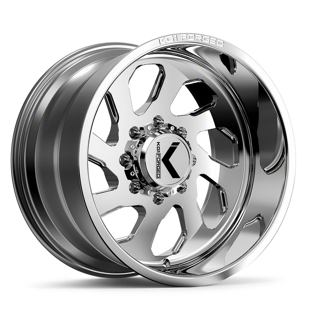 KG1 Forged Tahoe DROPKICK Polished 6-Lug Wheel; Left Directional; 20x12; -44mm Offset ...