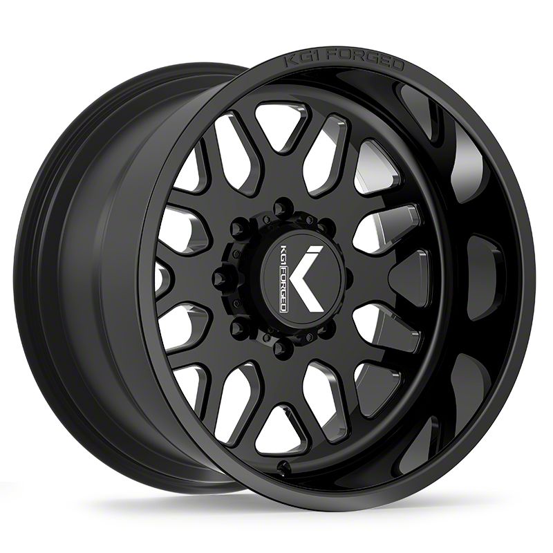 KG1 Forged F-150 VETERAN Gloss Black 6-Lug Wheel; 22x12; -44mm Offset ...