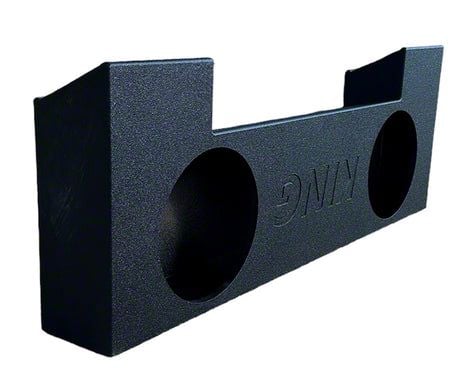 King Boxes RAM 2500 12-Inch Dual Upfire Sealed Subwoofer Box; Charcoal ...