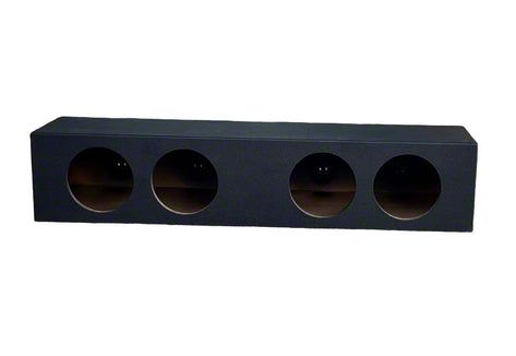 King Boxes RAM 2500 8-Inch Quad Front Fire Side Ported Subwoofer Box ...