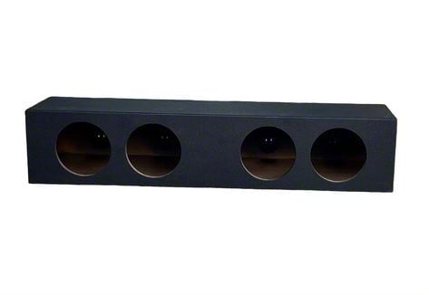 King Boxes RAM 2500 8-Inch Quad Front Fire Side Ported Subwoofer Box ...