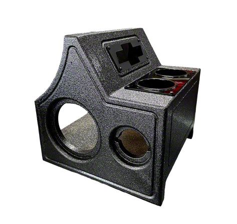 King Boxes Sierra 1500 Half Center Console with Two 6.50-Inch Speaker and Two 3.50-Inch Tweeter ...