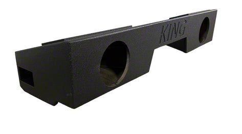 King Boxes Silverado 1500 8-Inch Dual Front Fire Ported Subwoofer Box ...
