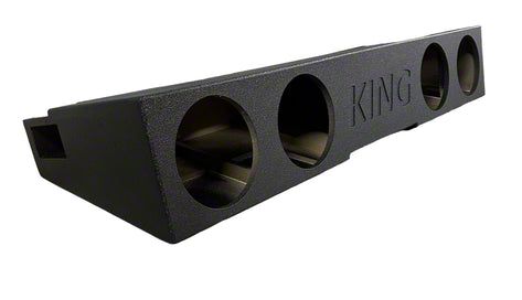 King Boxes Silverado 3500 8-Inch Quad Front Fire Ported Subwoofer Box ...