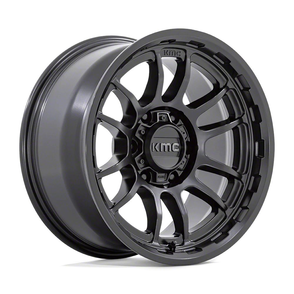 KMC F-150 Wrath Satin Black 6-Lug Wheel; 17x8.5; 0mm Offset ...