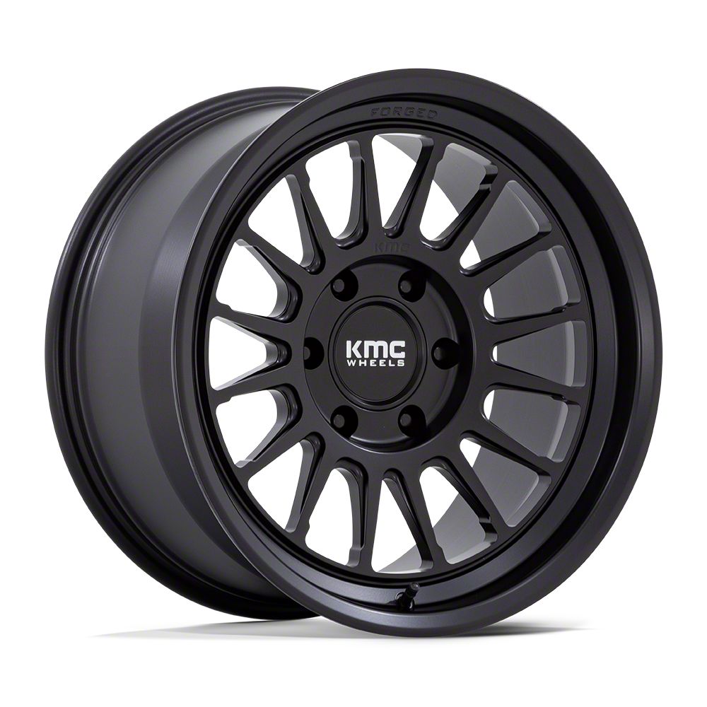 KMC Tahoe Impact Satin Black 6-Lug Wheel; 17x8.5; -10mm Offset ...