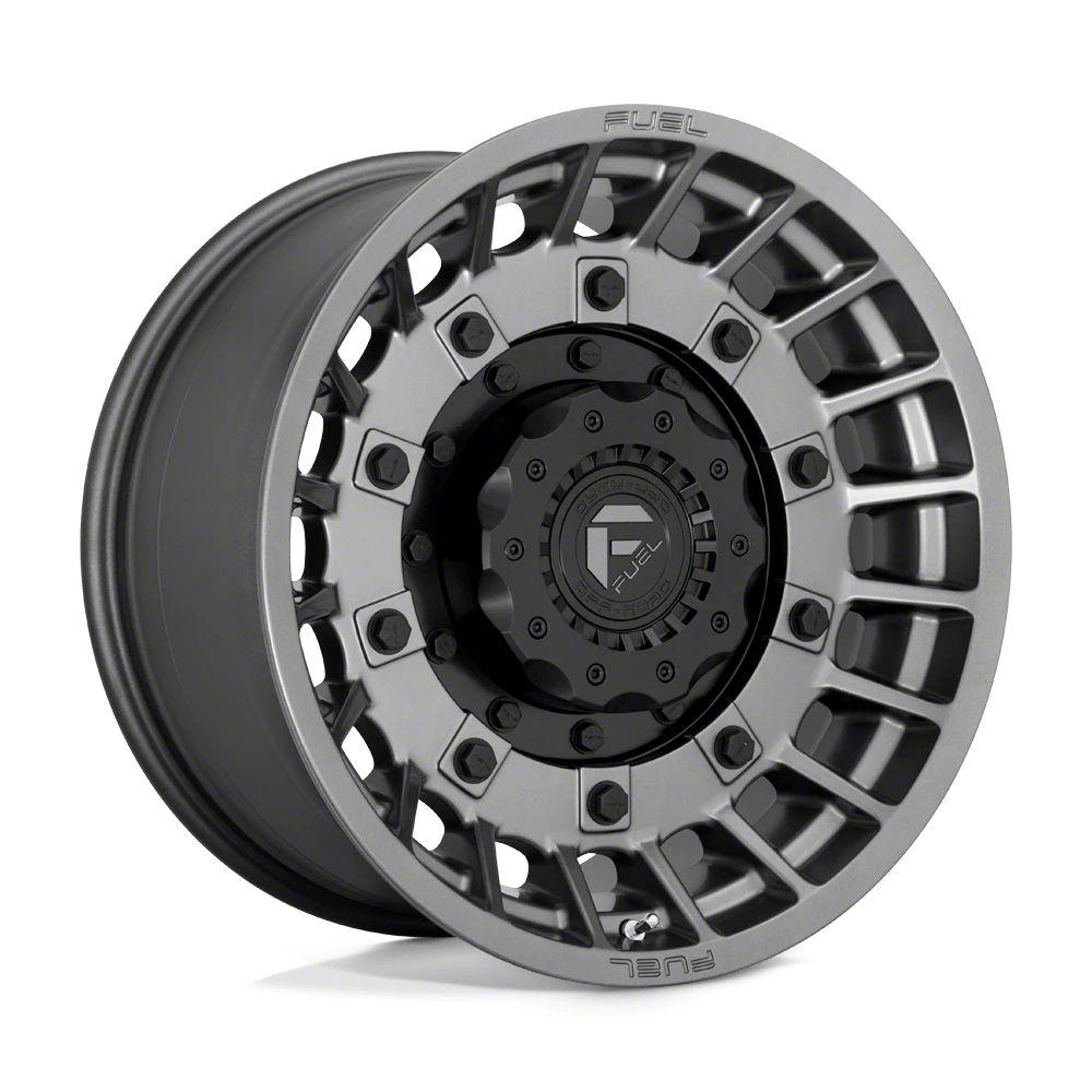 KMC RAM 3500 Grenade Crawl Beadlock Machined 8-Lug Wheel; 20x10; -48mm ...