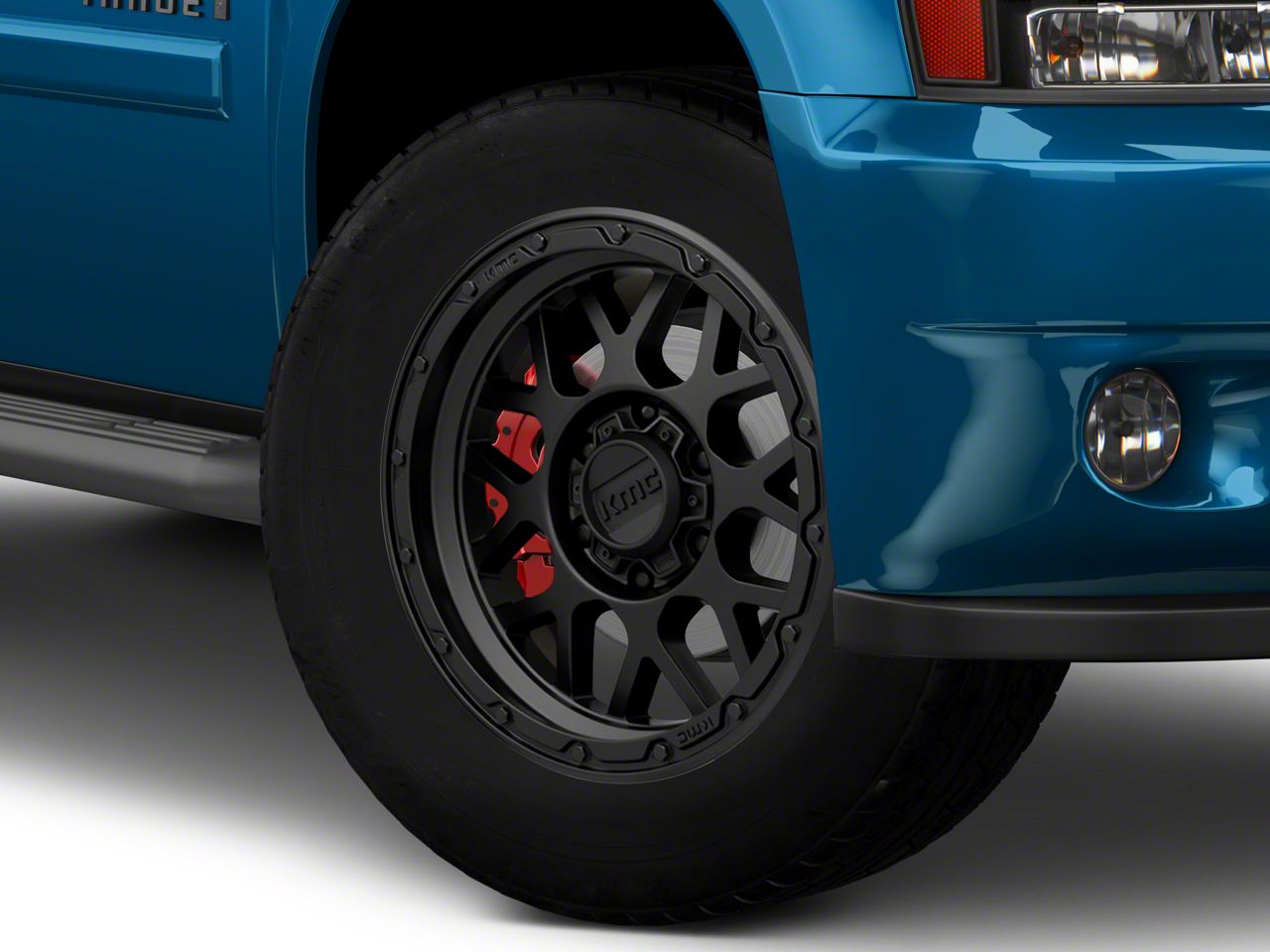 KMC Colorado Grenade Off-Road Matte Black 6-Lug Wheel; 20x9; 18mm ...