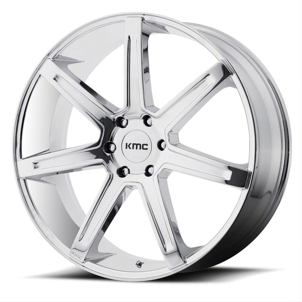 KMC Silverado 1500 Revert Chrome 6-Lug Wheel; 20x9; 35mm Offset ...