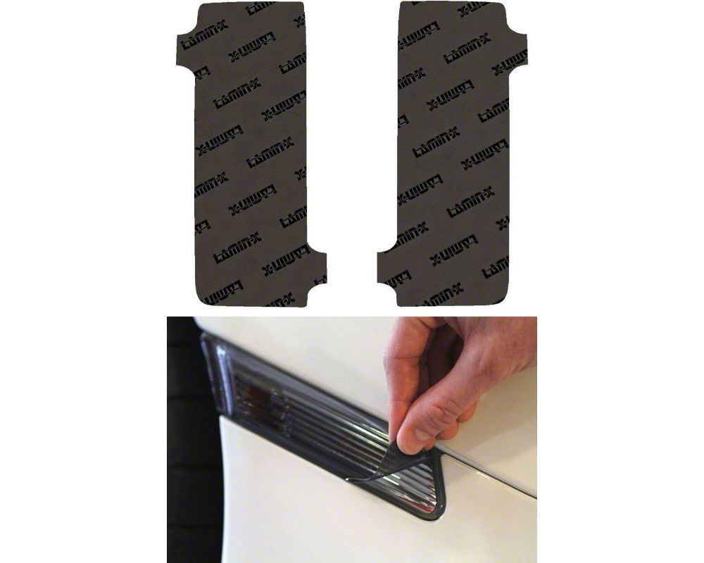 Lamin-X F-250 Super Duty Reverse Light Tint Covers; Gunsmoke F2676G (20 ...