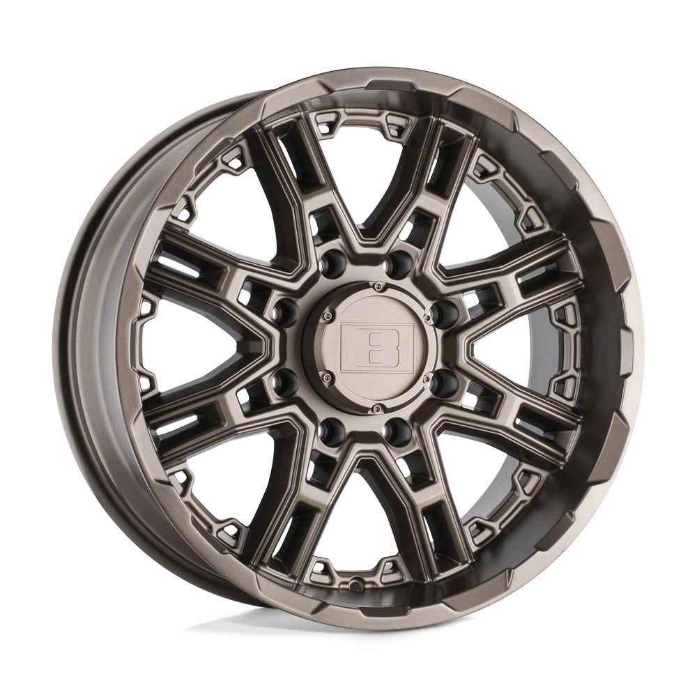 Level 8 Wheels F-150 Slingshot Matte Bronze 6-Lug Wheel; 17x8.5; -10mm ...