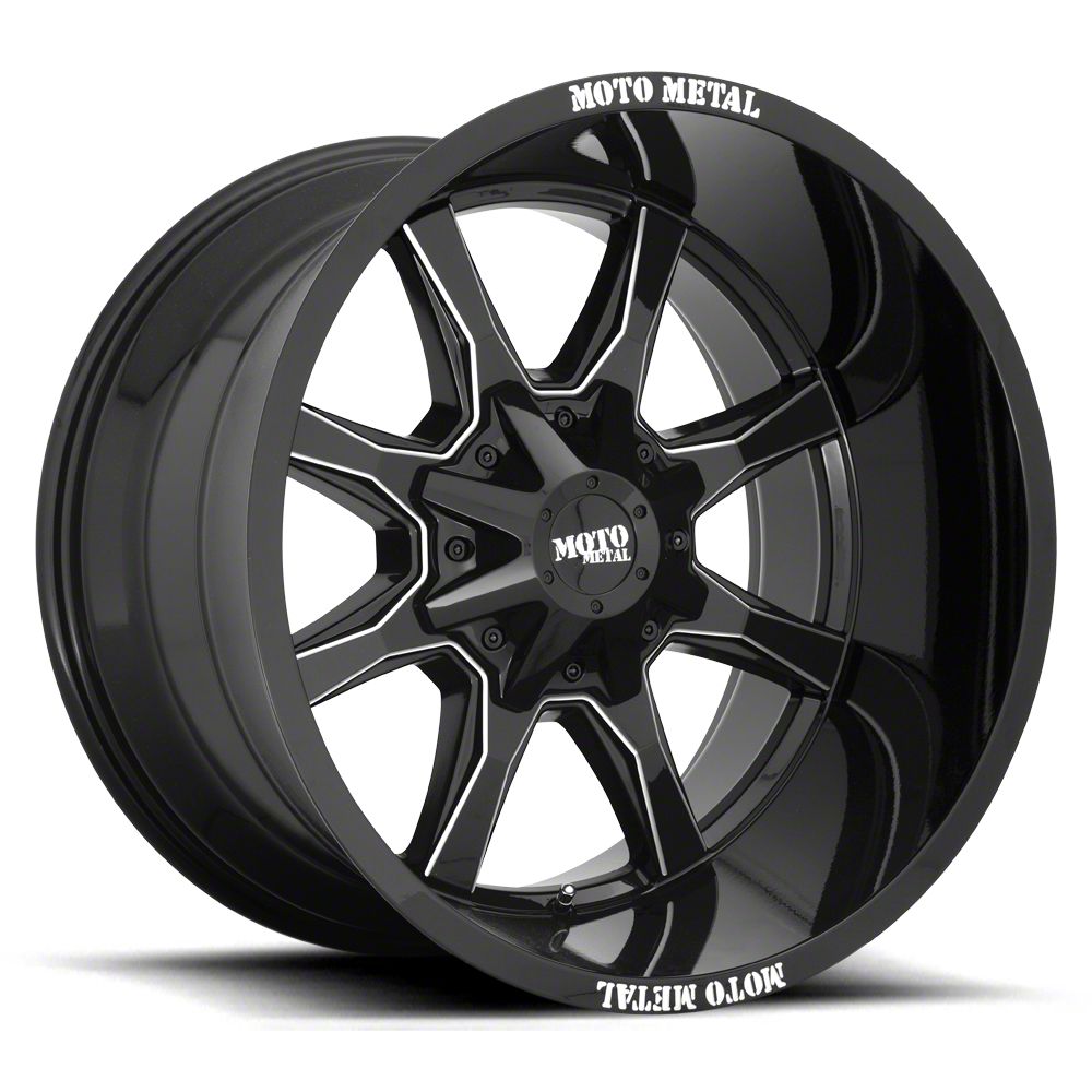 Level 8 Wheels Silverado 2500 Slingshot Matte Black 8-Lug Wheel; 22x11 ...