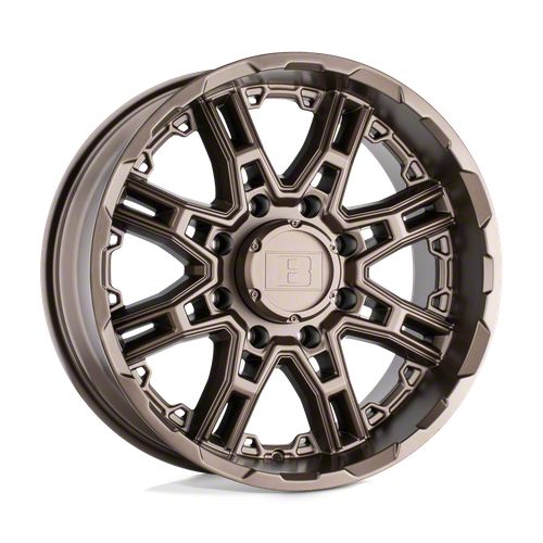 Level 8 Wheels RAM 1500 Slingshot Matte Bronze 5-Lug Wheel; 20x9; 10mm ...