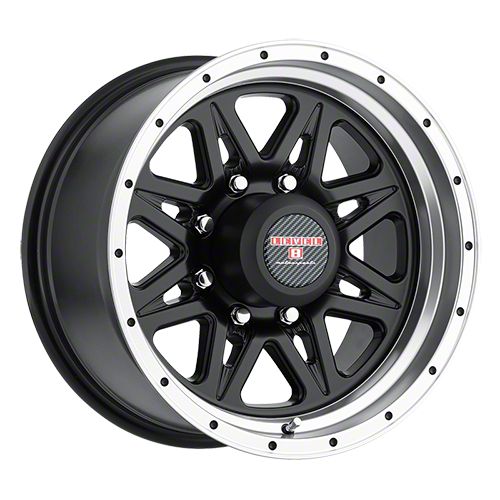 Level 8 Wheels RAM 2500 Strike 8 Matte Black Machined 8-Lug Wheel; 20x9 ...