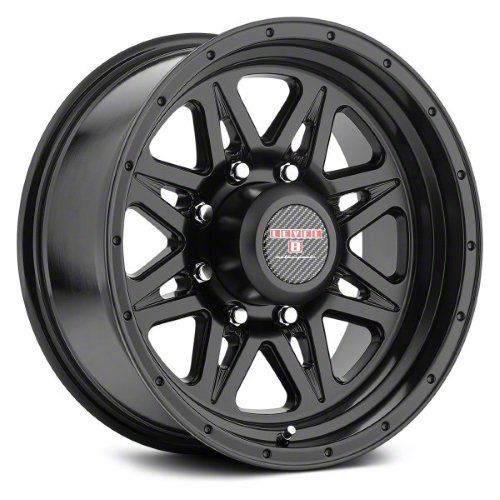 Level 8 Wheels Sierra 2500 Strike 8 Matte Black 8-Lug Wheel; 18x9; 0mm ...