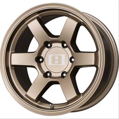 Level 8 Wheels Silverado 1500 MK6 Matte Bronze 6-Lug Wheel; 18x9; 0mm ...