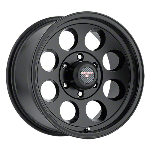 Level 8 Wheels Silverado 2500 Tracker Matte Black 8-Lug Wheel; 20x9 ...