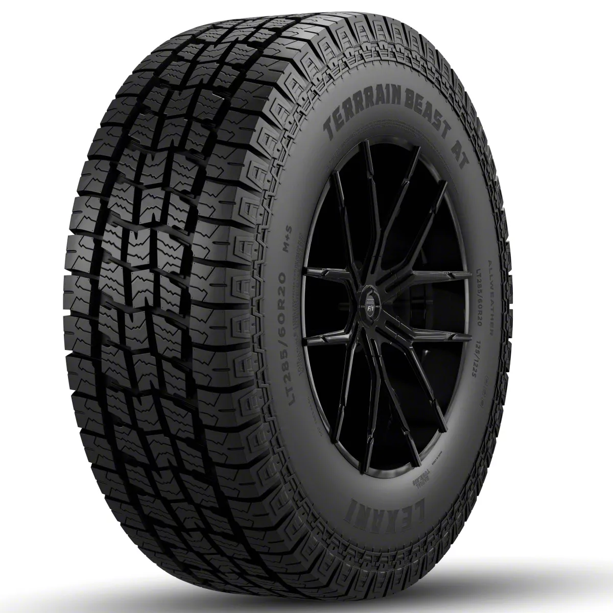 Lexani F-150 Terrain Beast AT Tire LXSTAT1575010 (27" - 215/75R15 ...