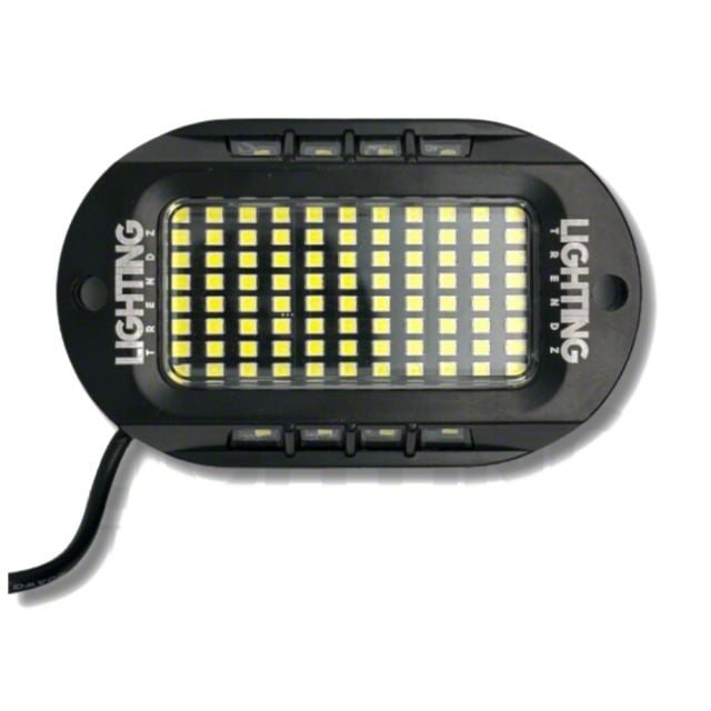 Lighting Trendz Silverado 1500 Hyper Pro Max White Rock Light Bundle; 8 ...