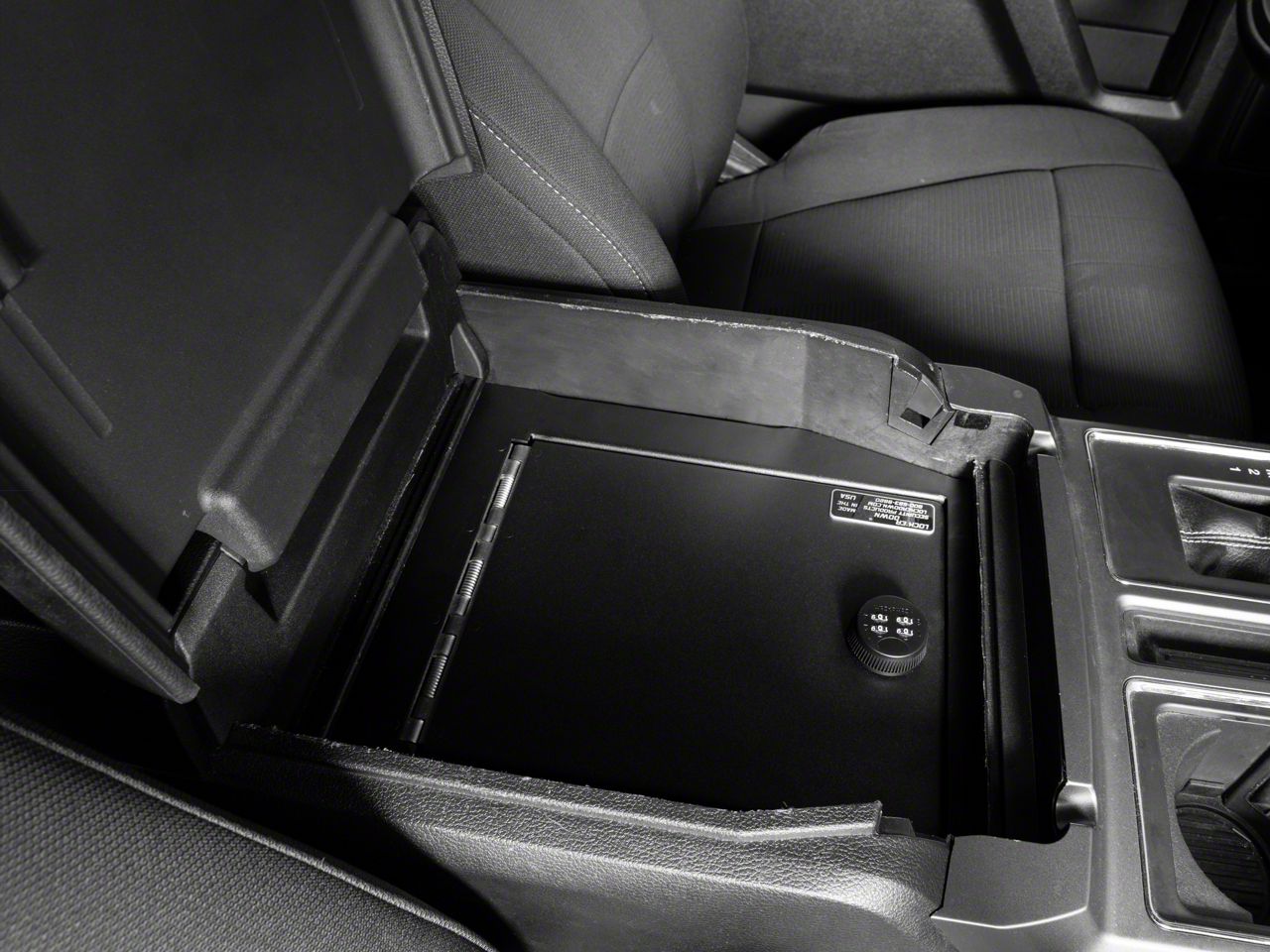 Lock'er Down F-150 Console Safe; 4 Digit Combination Lock LD2045 4 ...